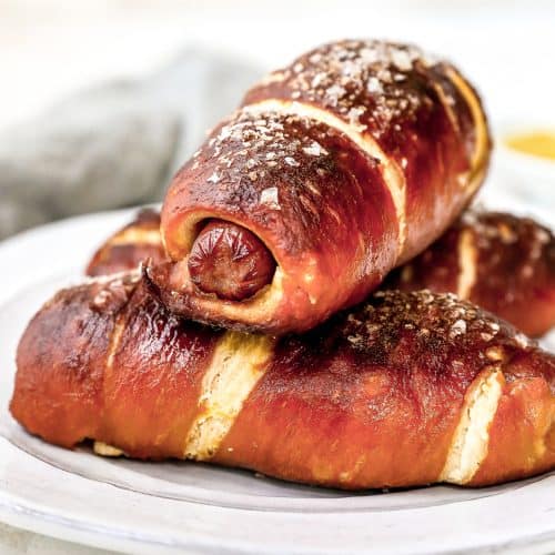 Homemade Pretzel Dogs - JoyFoodSunshine