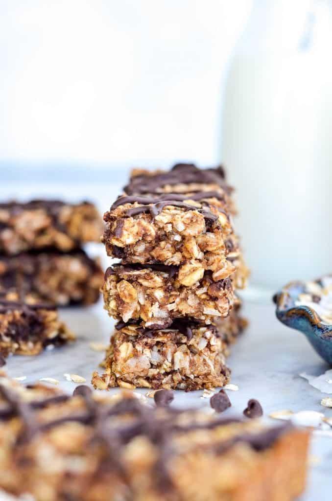 Homemade Peanut Butter Granola Bars Recipe - JoyFoodSunshine
