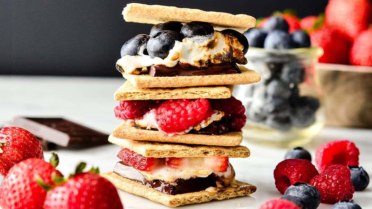 Berry S'mores - JoyFoodSunshine