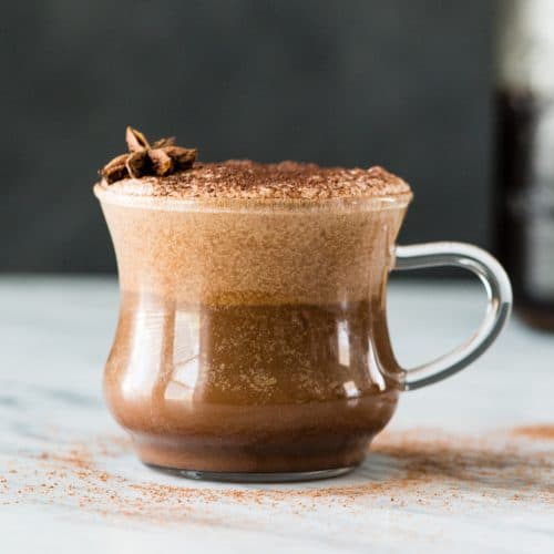 Dairy-Free Mocha Latte (Iced or Warm) - JoyFoodSunshine