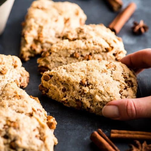 Cinnamon Scones (with Cinnamon Chips) - JoyFoodSunshine