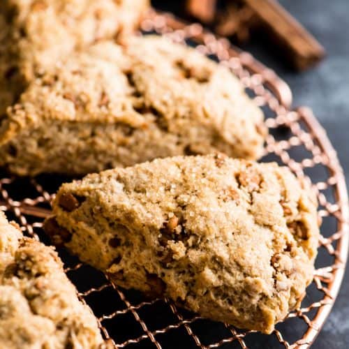 Cinnamon Scones (with Cinnamon Chips) - JoyFoodSunshine