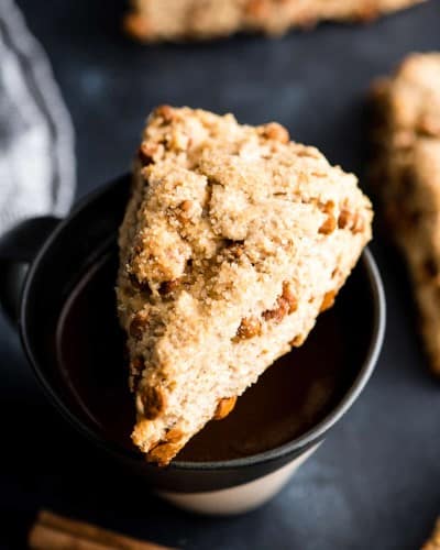 Cinnamon Scones (with Cinnamon Chips) - JoyFoodSunshine