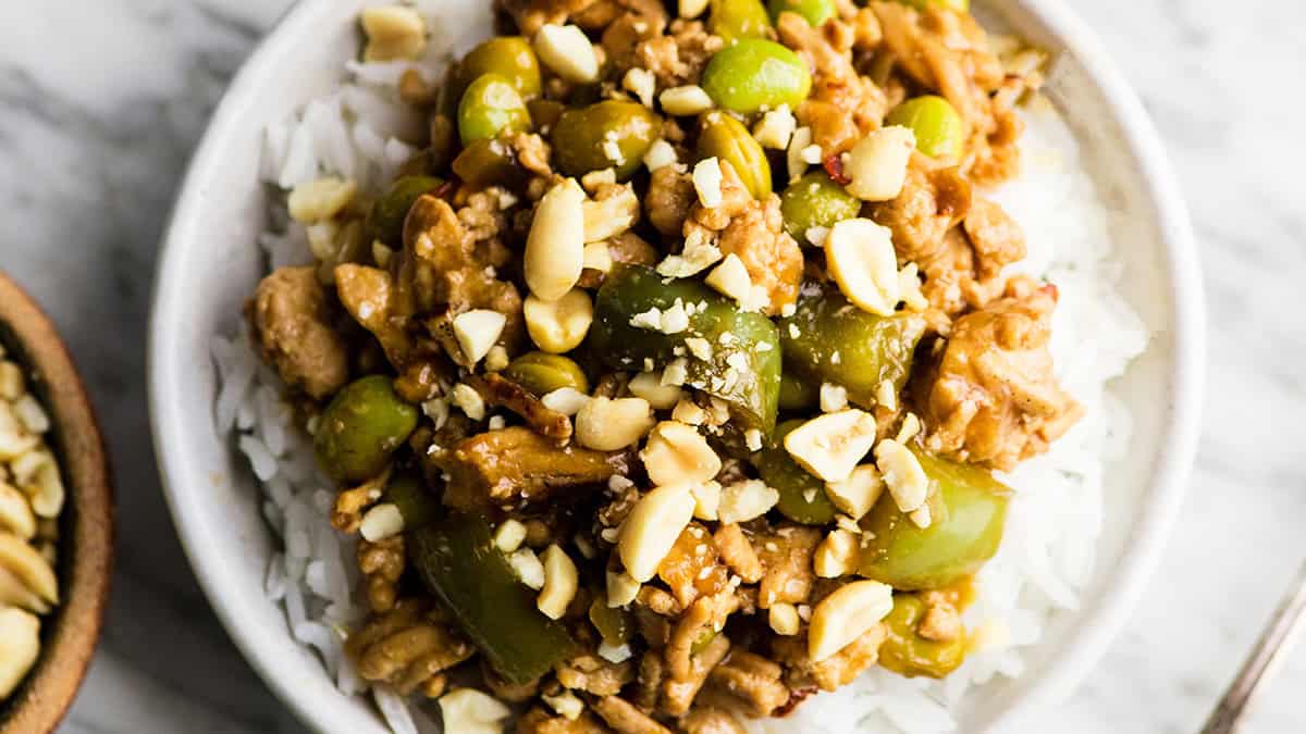 Thai Slow Cooker Ground Turkey - JoyFoodSunshine