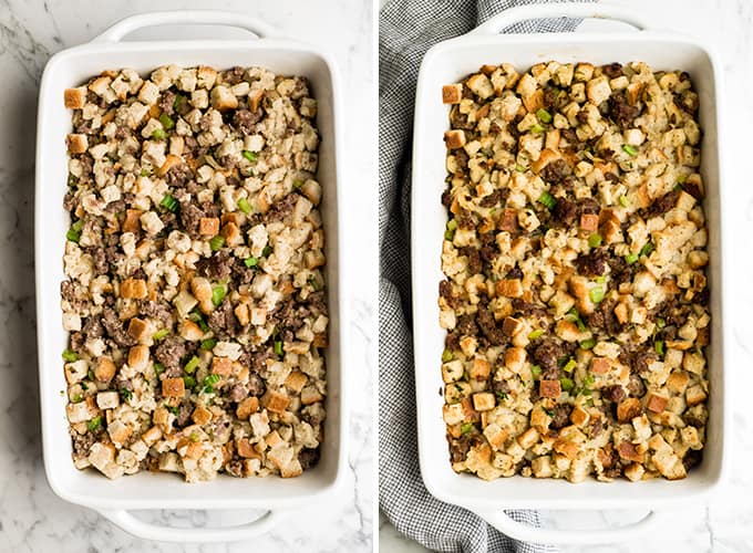 Easy Sausage Stuffing Recipe - JoyFoodSunshine