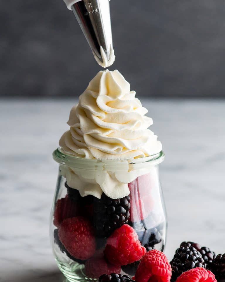 Homemade Whipped Cream Recipe - JoyFoodSunshine