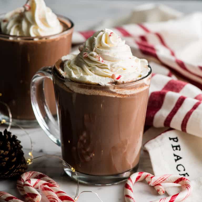Homemade Hot Chocolate Recipe (Hot Cocoa) - JoyFoodSunshine