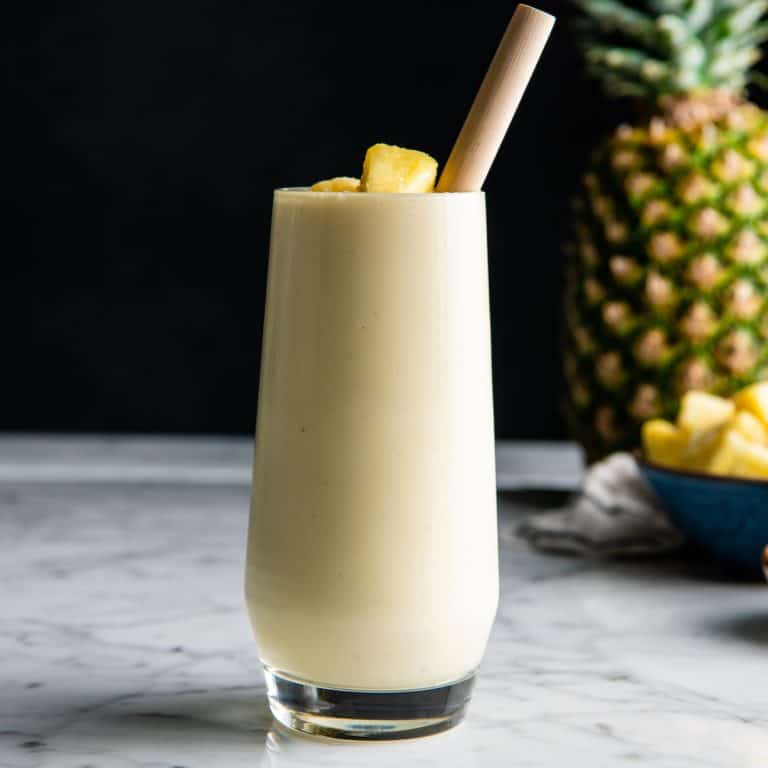 Healthy Pineapple Smoothie - JoyFoodSunshine