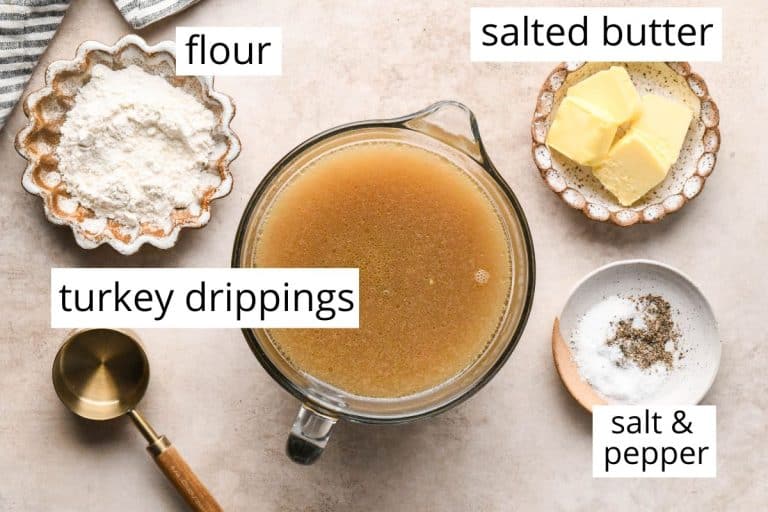 Turkey Gravy Recipe From Drippings - JoyFoodSunshine