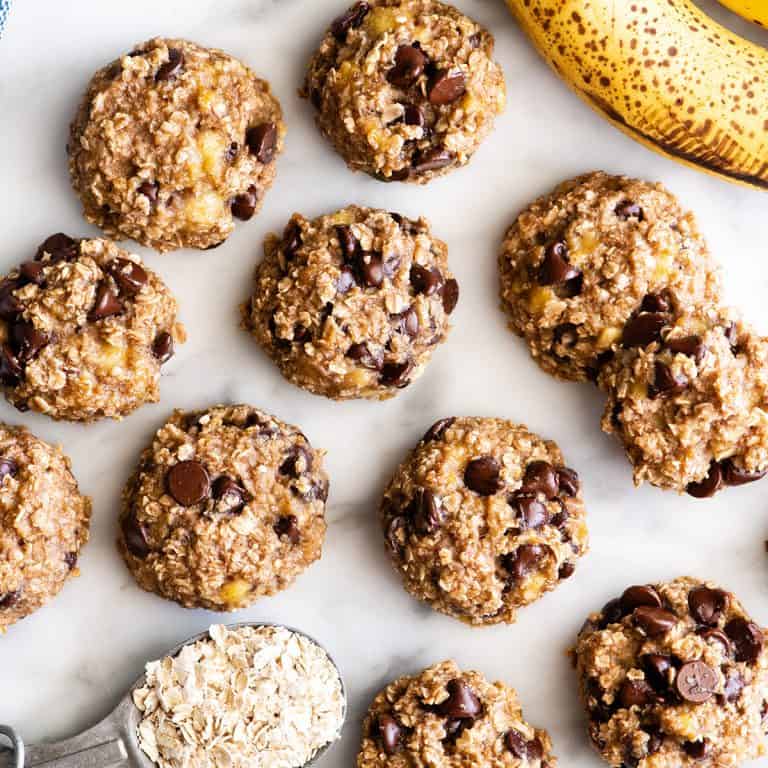 Banana Oatmeal Cookies - JoyFoodSunshine