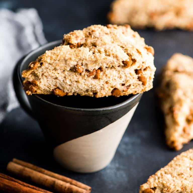 Cinnamon Scones (with Cinnamon Chips) - JoyFoodSunshine