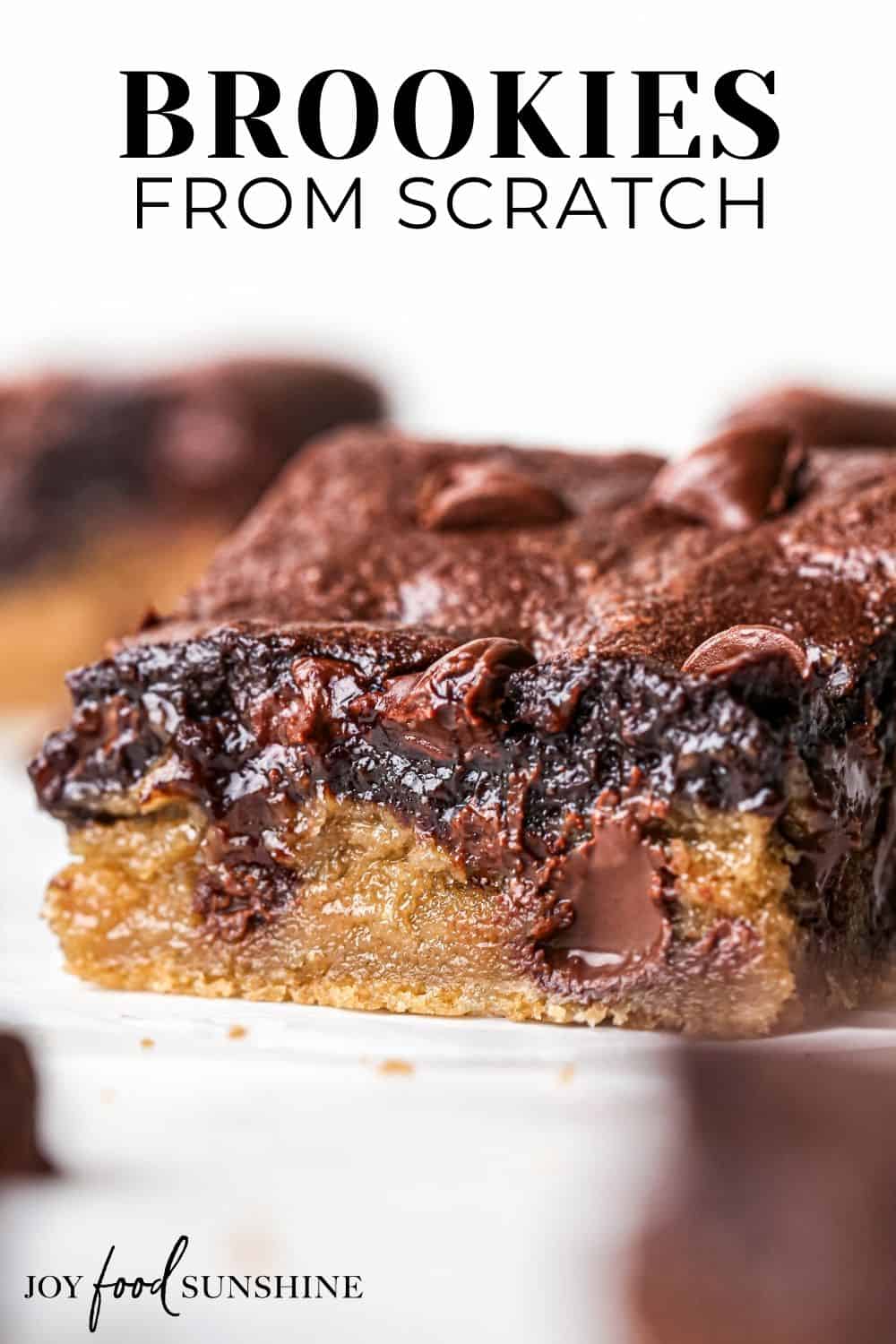 Brookies (From Scratch) - JoyFoodSunshine
