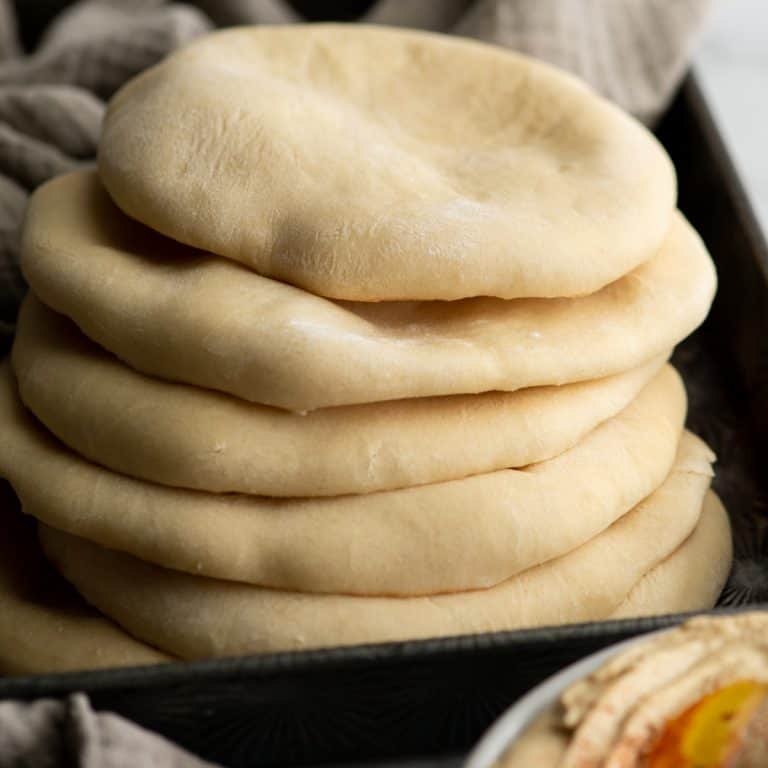 Homemade Pita Bread Recipe - JoyFoodSunshine