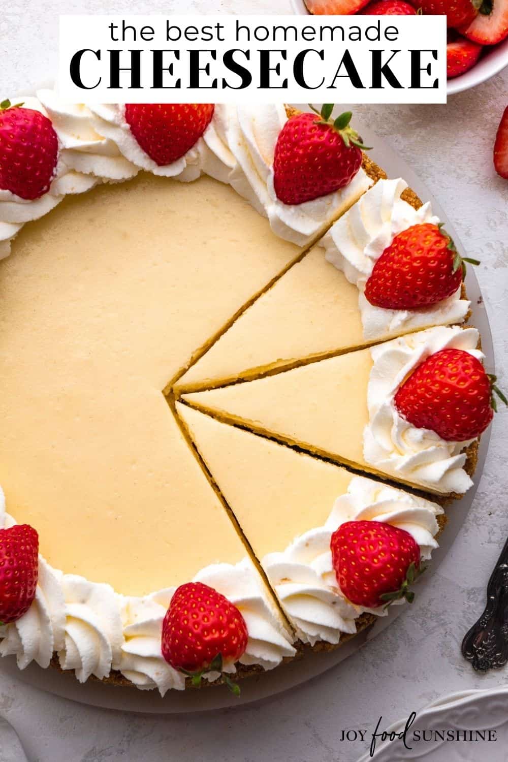 Best Cheesecake Recipe - JoyFoodSunshine