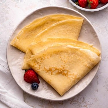 Best Crepe Recipe - JoyFoodSunshine