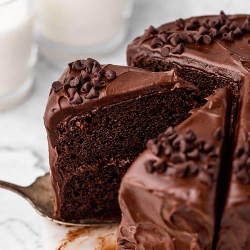 Healthy Chocolate Cake - JoyFoodSunshine