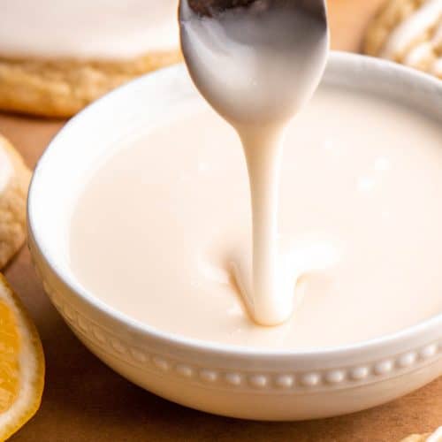 Lemon Glaze (Lemon Icing) - JoyFoodSunshine