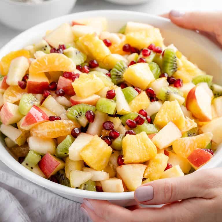 Winter Fruit Salad - JoyFoodSunshine