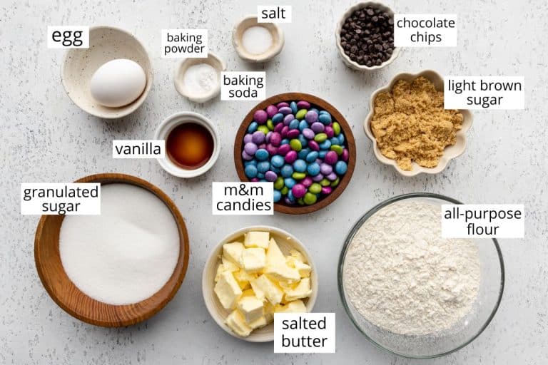 M & M Cookies - JoyFoodSunshine