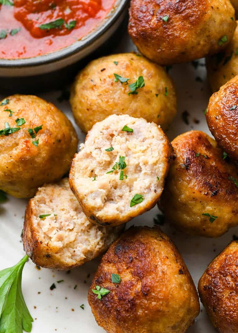 Chicken Meatballs - JoyFoodSunshine