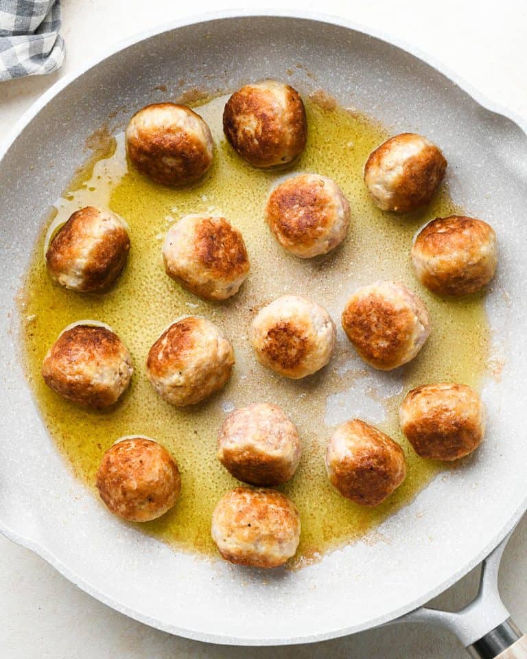 Chicken Meatballs - JoyFoodSunshine