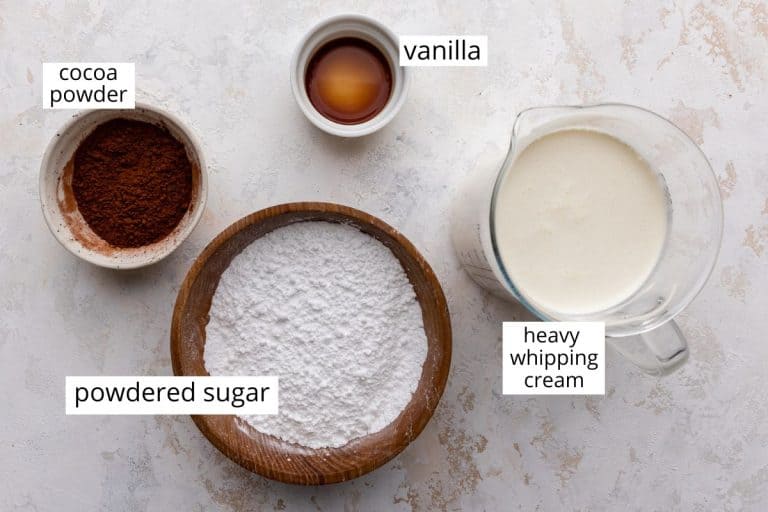 Chocolate Whipped Cream - JoyFoodSunshine