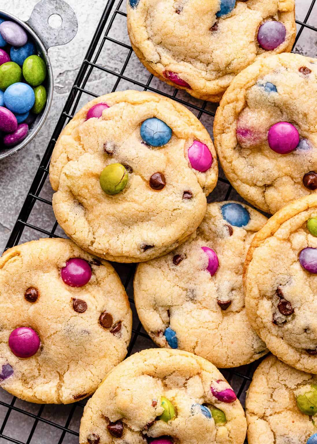 M & M Cookies - JoyFoodSunshine