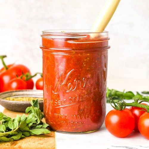 Easy Homemade Pizza Sauce Recipe (5- Minutes) - JoyFoodSunshine