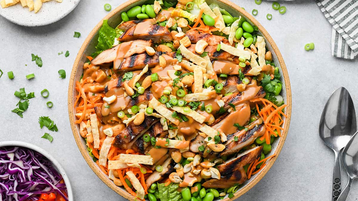 Asian Chicken Salad - JoyFoodSunshine