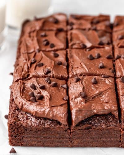 Chocolate Sheet Cake - JoyFoodSunshine