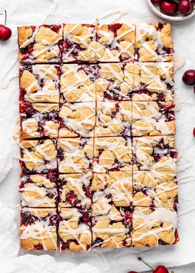Cherry Bars - JoyFoodSunshine