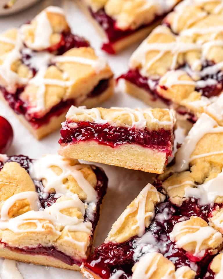 Cherry Bars - JoyFoodSunshine