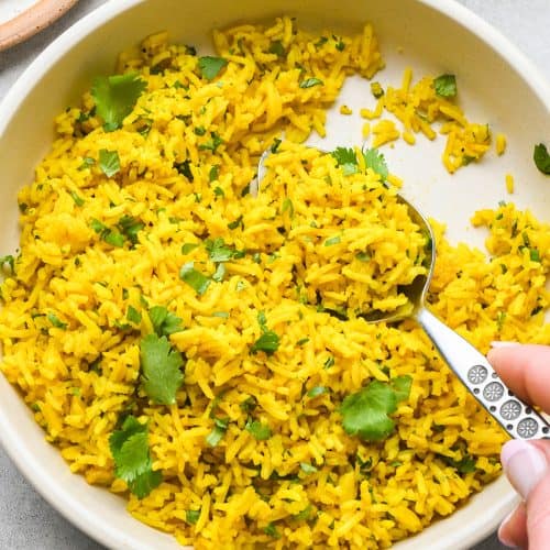 Yellow Rice (Turmeric Rice) - JoyFoodSunshine