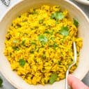 Yellow Rice (Turmeric Rice) - JoyFoodSunshine