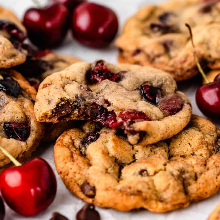 Cherry Cookies - JoyFoodSunshine