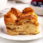 Croissant Bread Pudding - JoyFoodSunshine