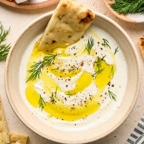 Layered Greek Dip - JoyFoodSunshine