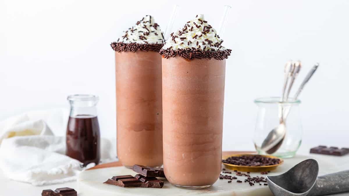 Chocolate Milkshake Recipe - JoyFoodSunshine