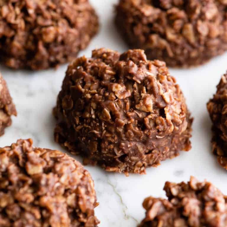 Healthy No-Bake Cookies - JoyFoodSunshine