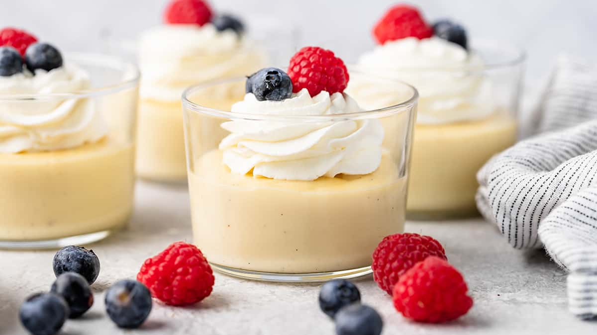 Homemade Vanilla Pudding - JoyFoodSunshine