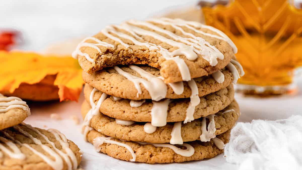 Maple Cookies - JoyFoodSunshine