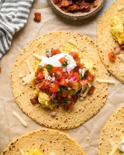 Breakfast Tacos - JoyFoodSunshine