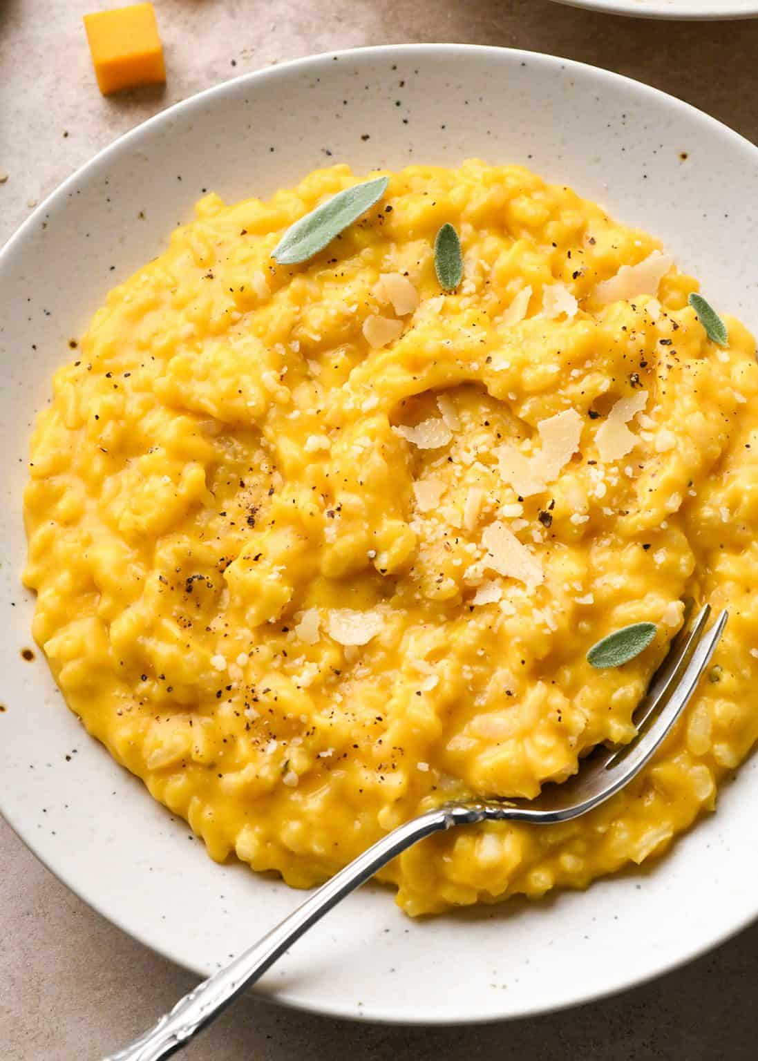 Butternut Squash Risotto - JoyFoodSunshine