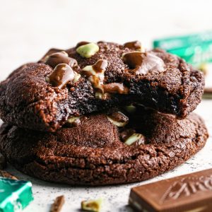 Chocolate Mint Cookies - JoyFoodSunshine