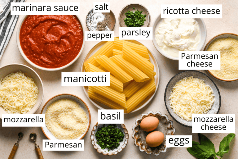 Stuffed Manicotti Recipe - JoyFoodSunshine