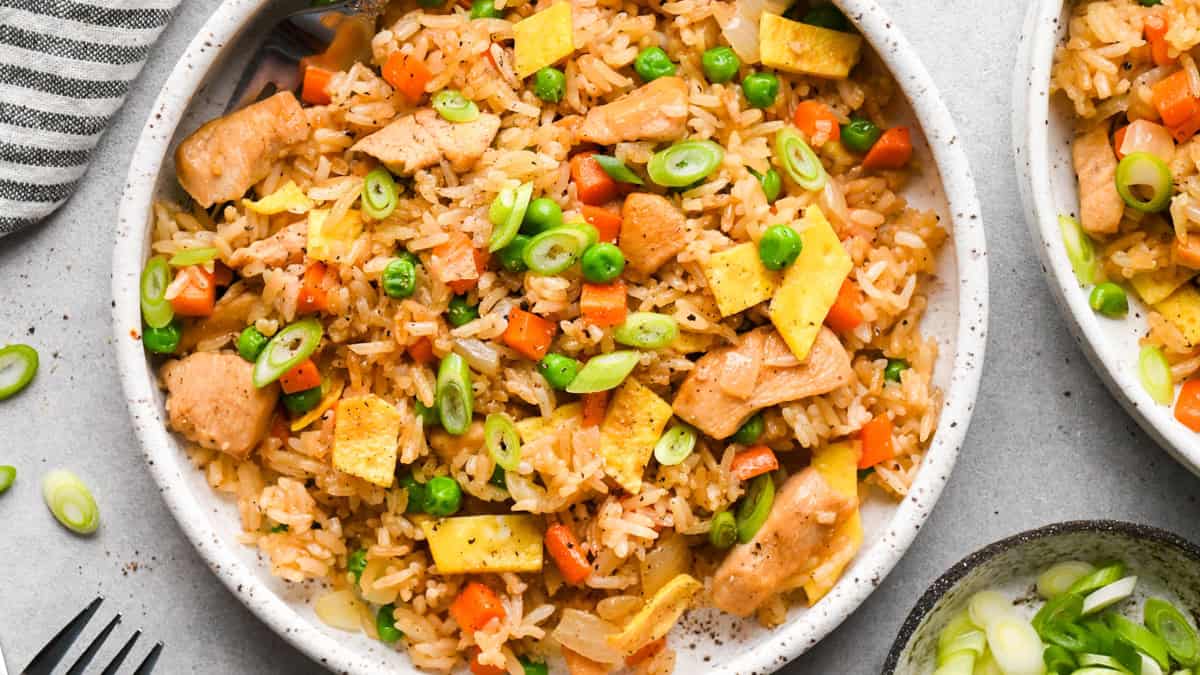 Chicken Fried Rice - JoyFoodSunshine