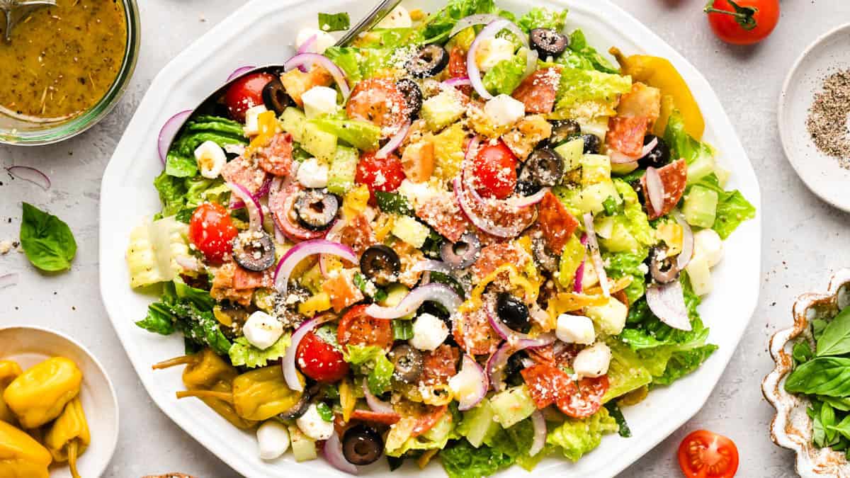 Italian Salad - JoyFoodSunshine