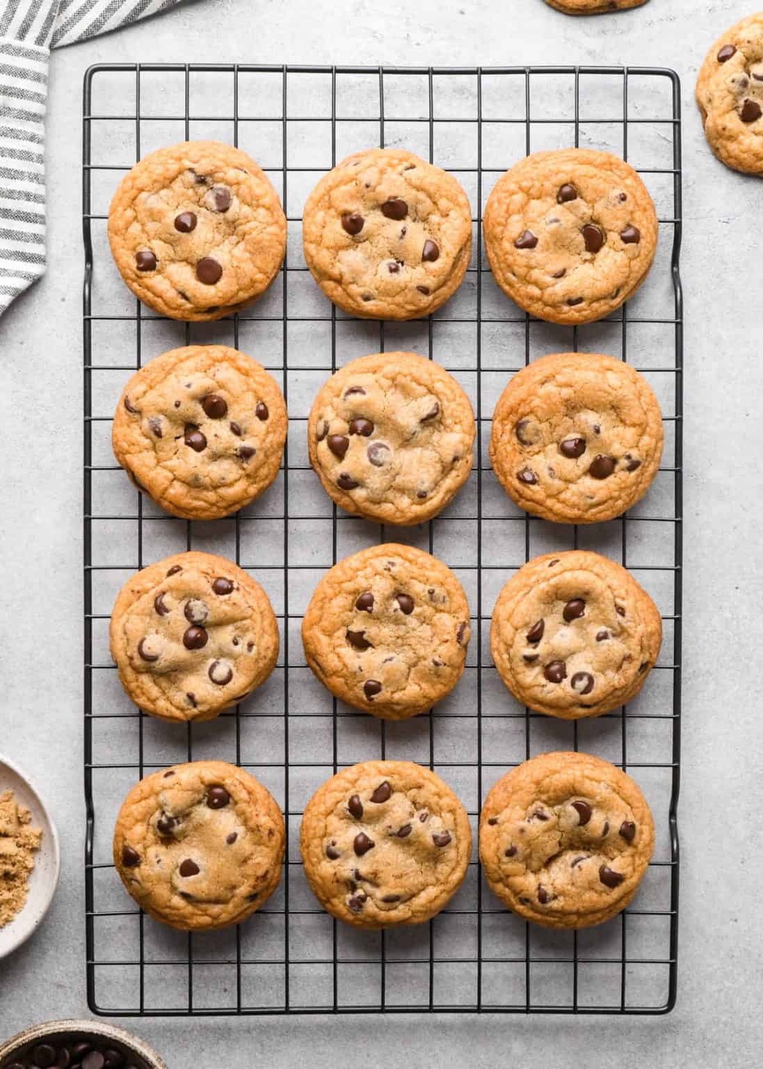 Brown Sugar Chocolate Chip Cookies - JoyFoodSunshine