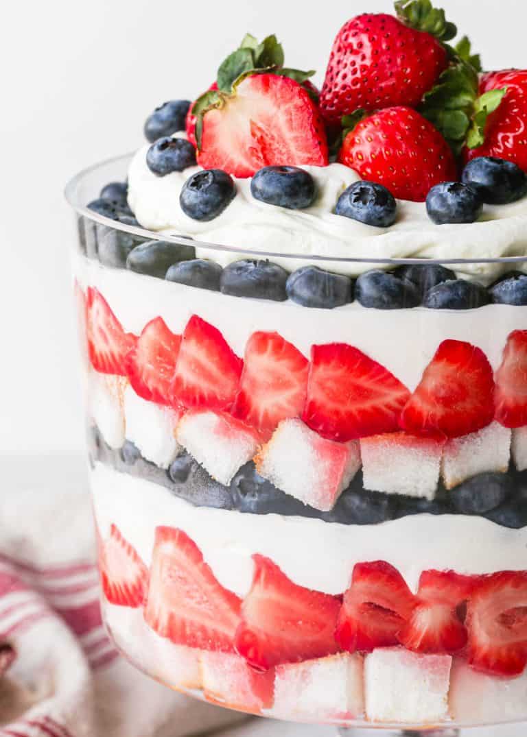 Berry Trifle - JoyFoodSunshine